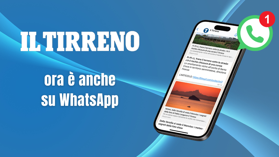 Il Tirreno apre il suo canale WhatsApp: iscriviti, è gratis - Il Tirreno